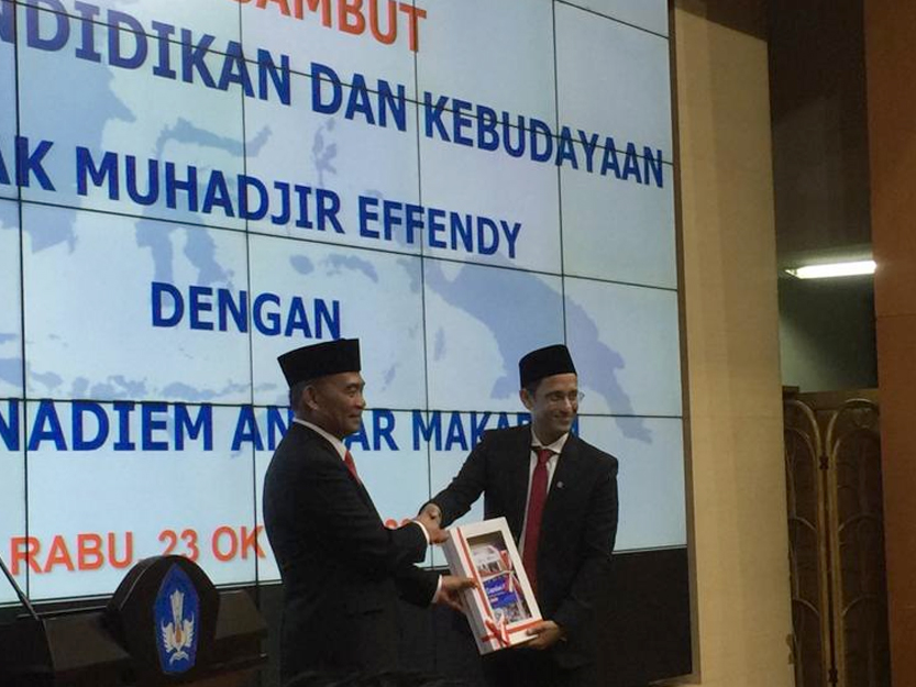 Nadiem Anwar Makarim Jabat Mendikbud Periode 2019 - 2024