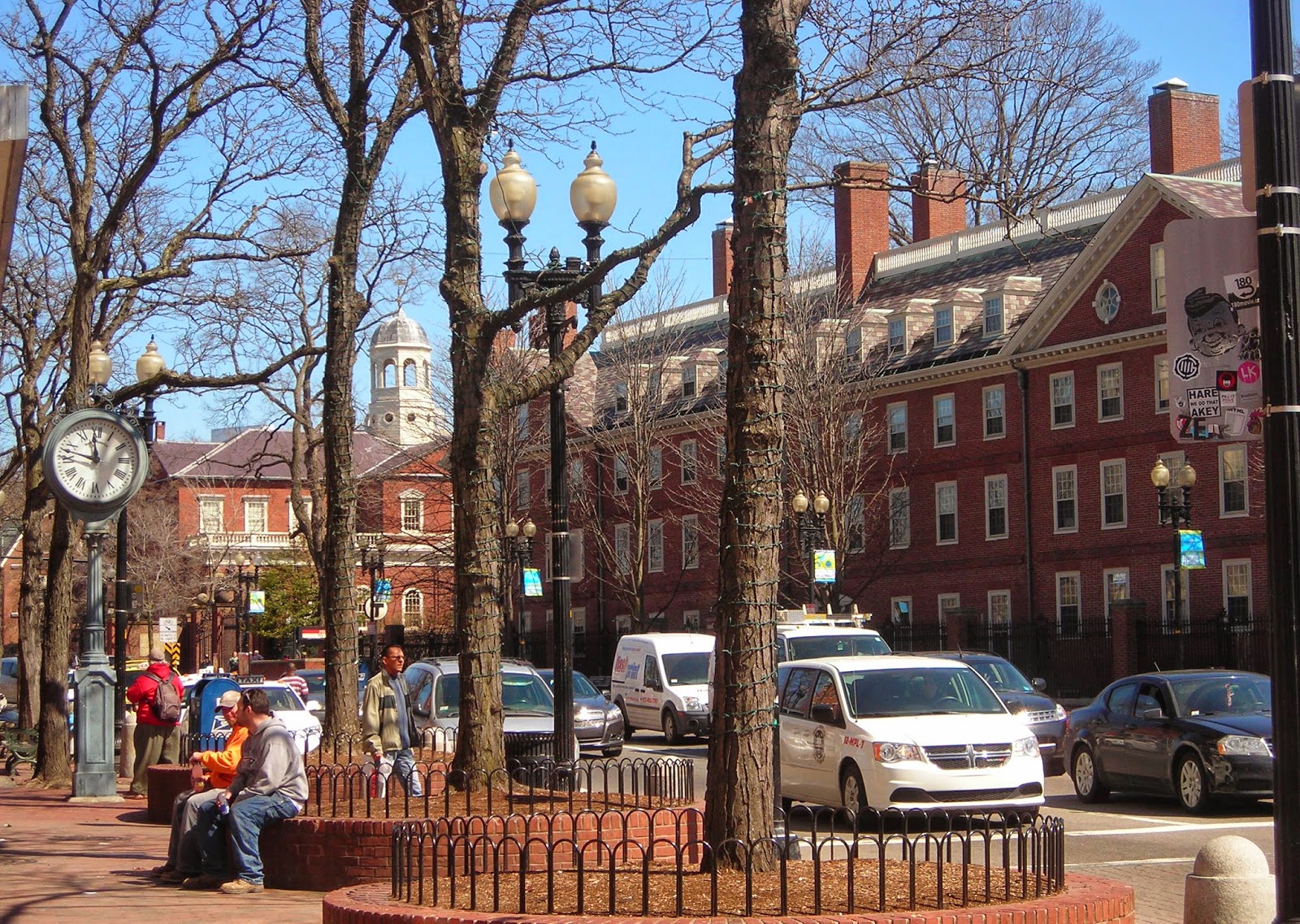 Sketchbook Wandering : Celebrating Arrival of Spring in Harvard Square ...