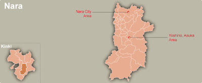 Nara Map Regional City | Regional City Maps of Japan