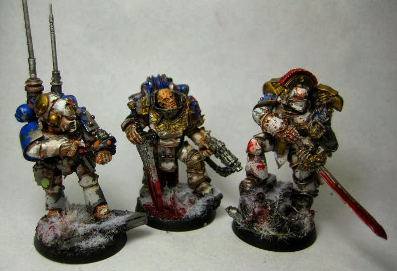 Zen 40K: World Eaters characters and Tacticals