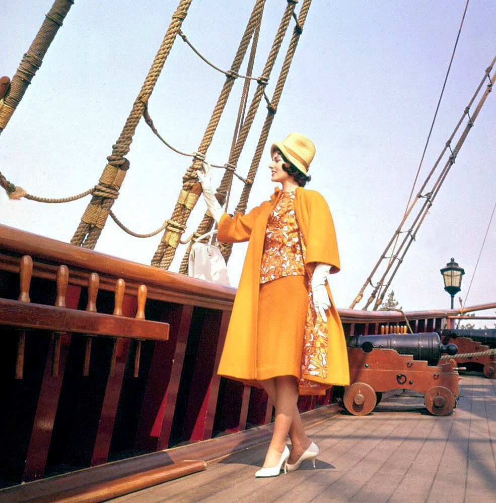 Disneyland Fashion Shoot, 1961 ~ Vintage Everyday