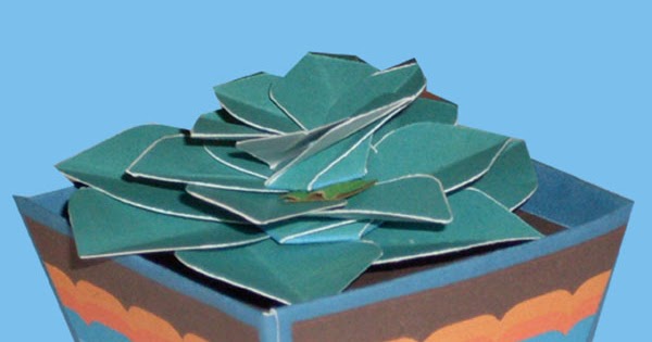 The Papercraft Post: Succulent Gift Box