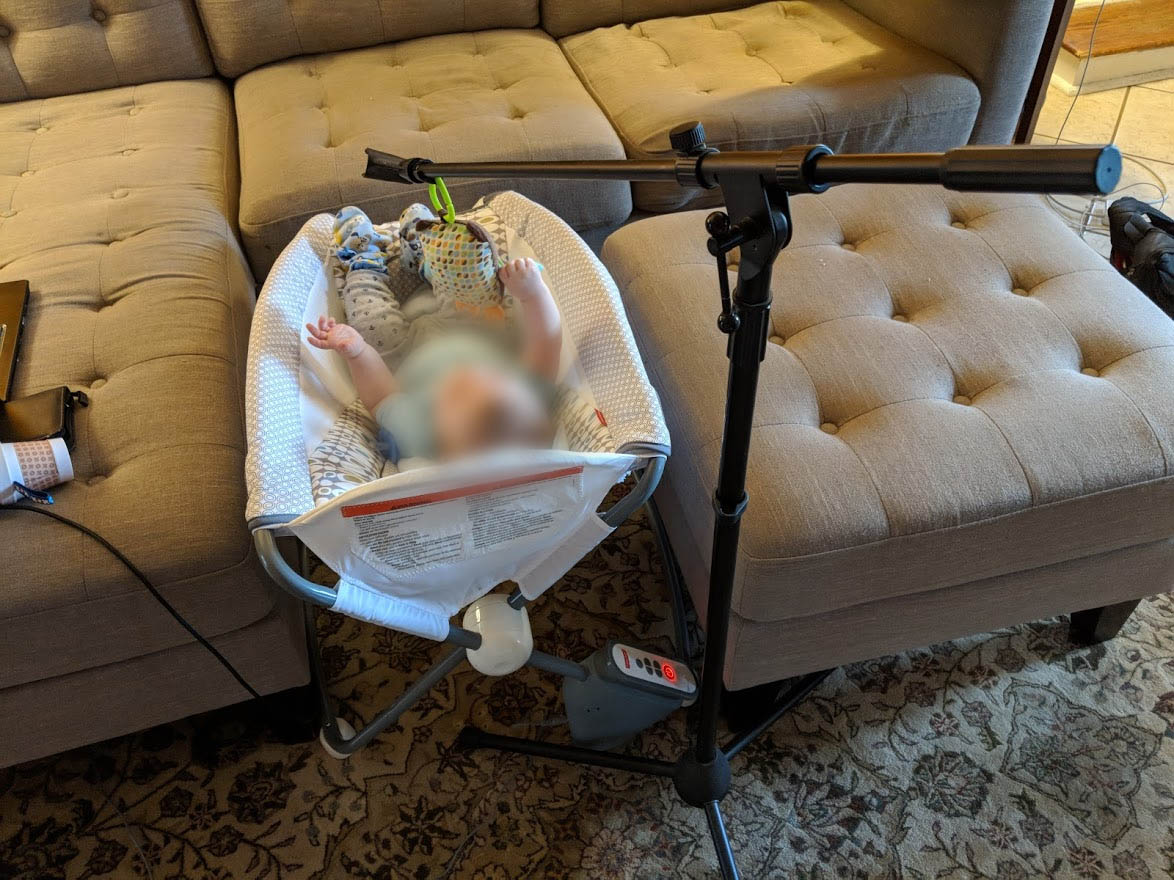 Making stuff for my kid: Quick Hack Baby Distractors