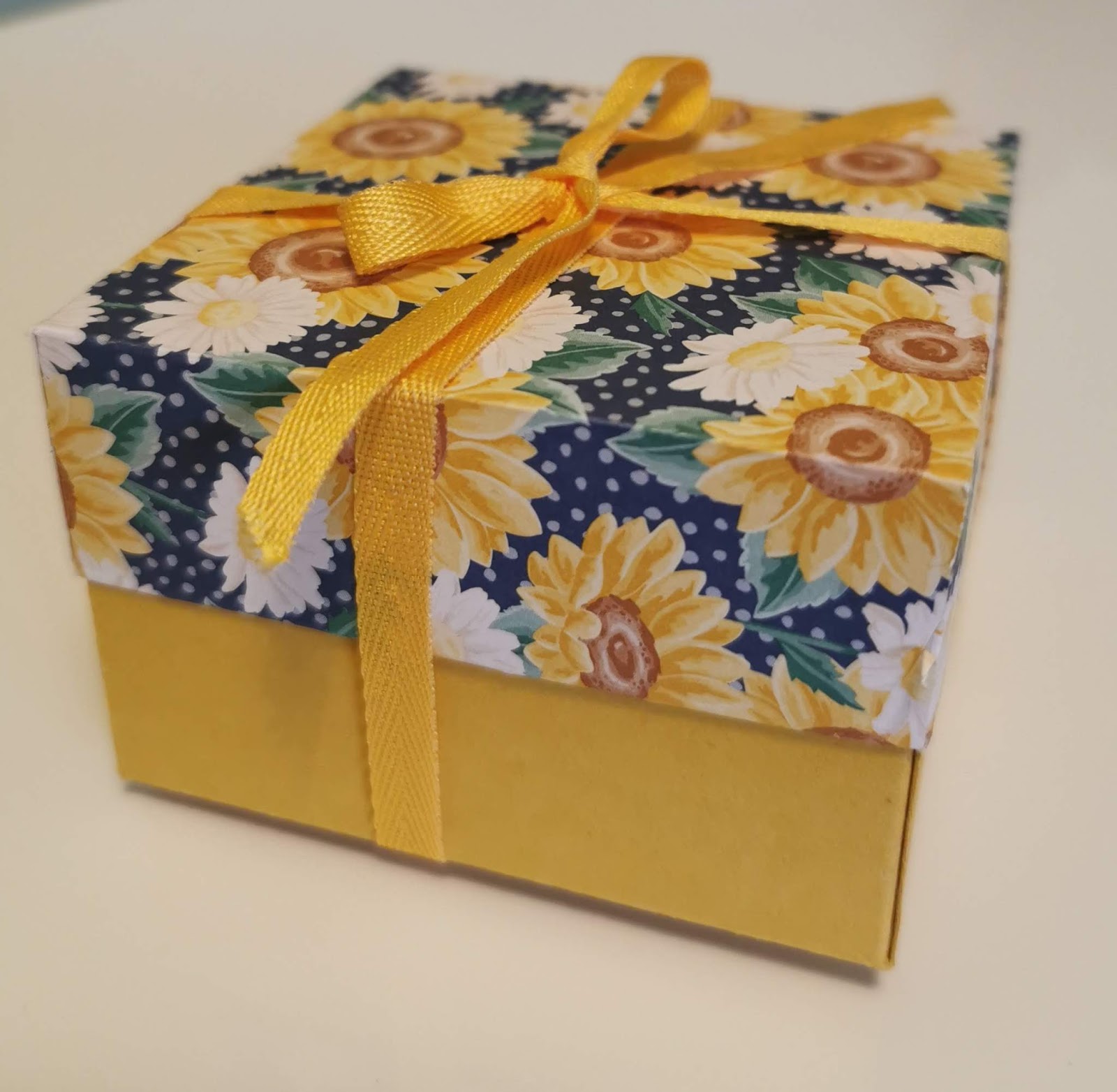 A Pretty 3" x 3" x 2" Handmade Box For You to Try