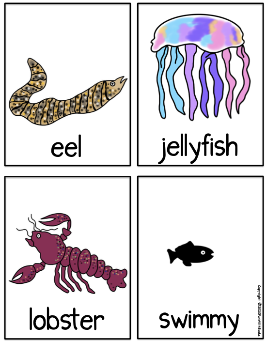 SWIMMY TODDLER BOOK UNIT ~ Book Units by Lynn