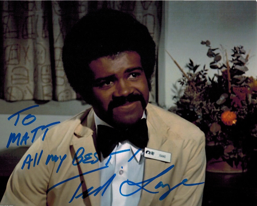 Mattsletters: Mr. Ted Lange actor (The Love Boat)