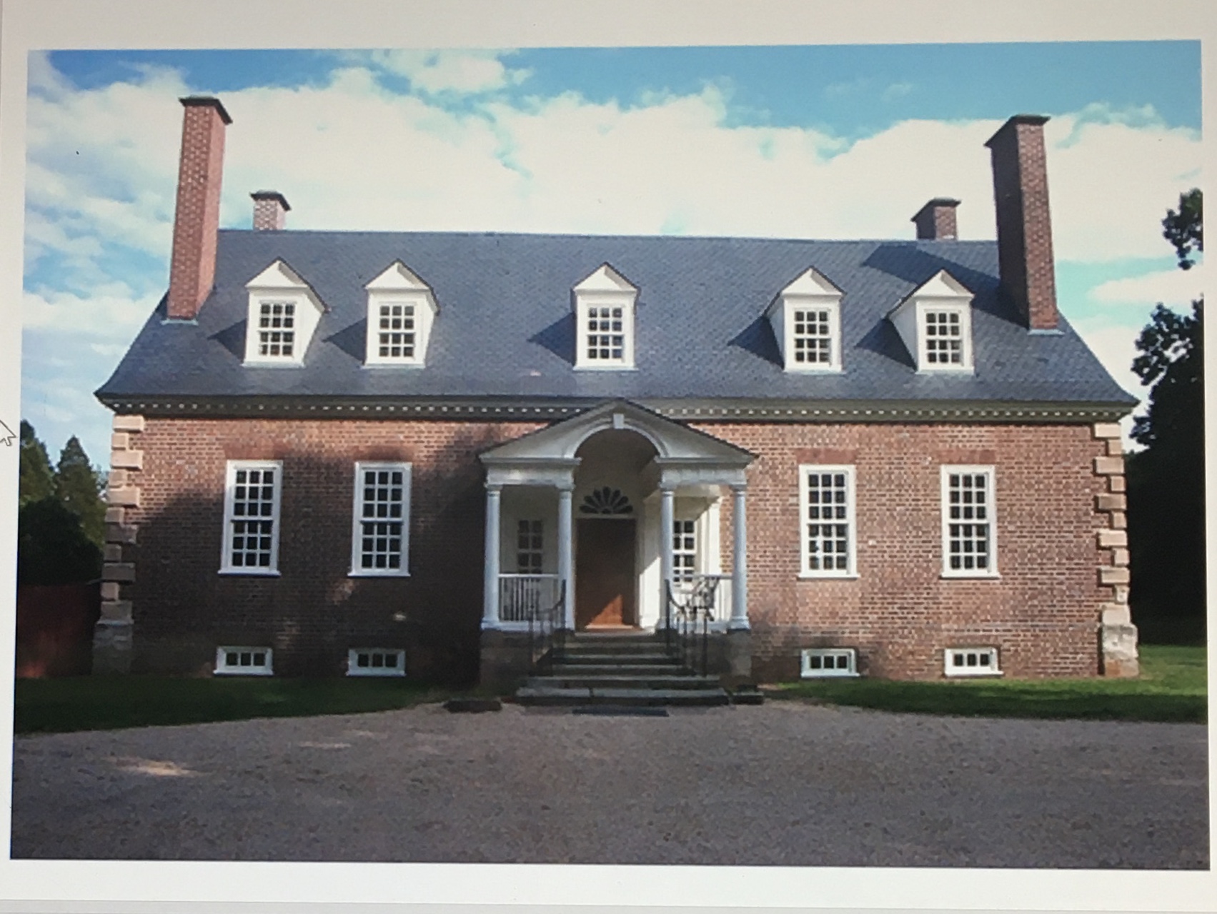 Jane Griswold Radocchia: The Geometry of Gunston Hall's North Porch