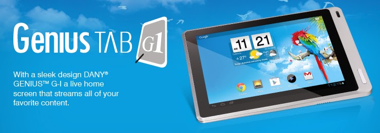 worldmixture: Dany launches Genius TAB G1, Genius Tab G IIs and Genius ...