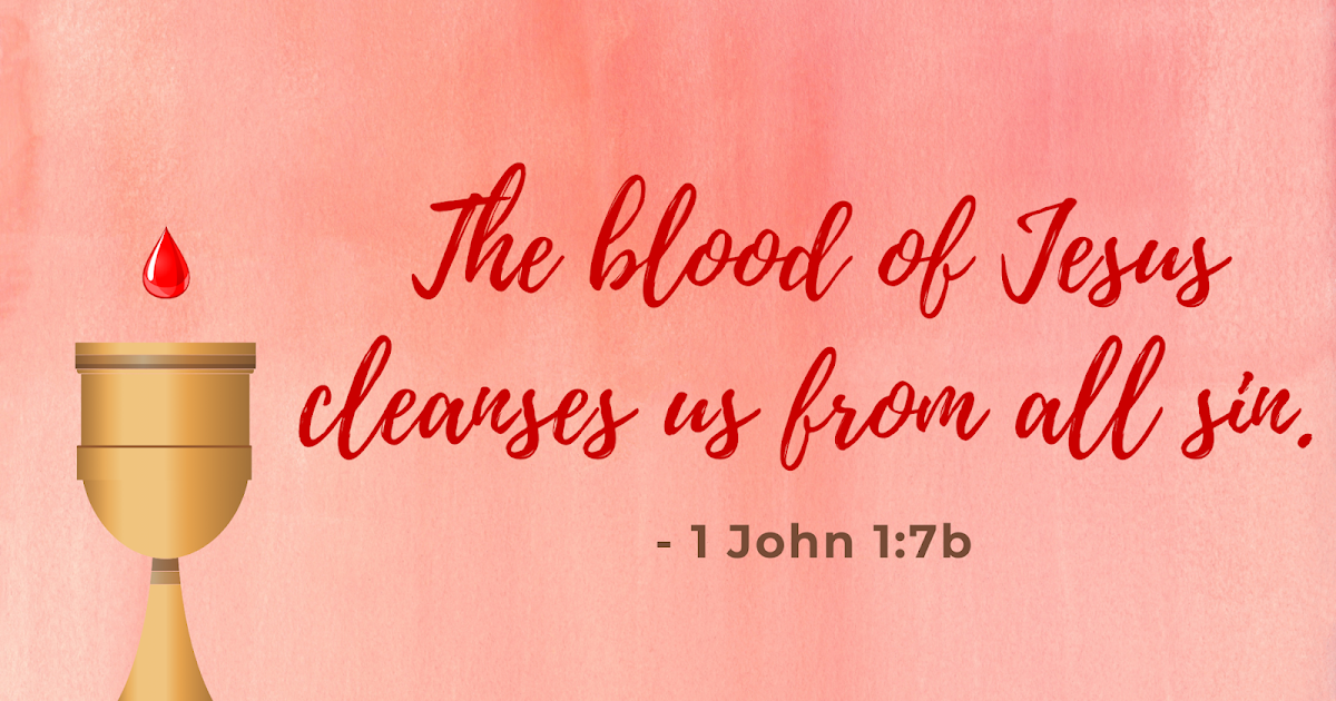 Little Evangelist: Precious Blood of Jesus Craft