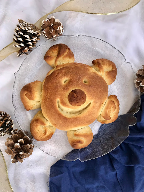 Savory Moments: Winter Solstice sun bread