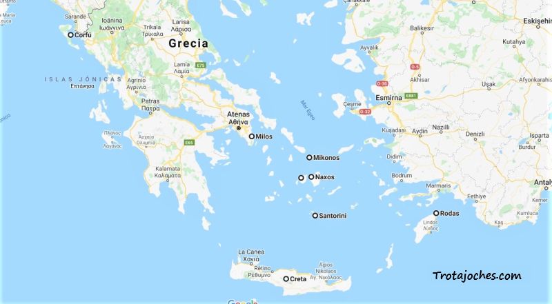 Las mejores islas griegas para ir con niños. | Trotajoches