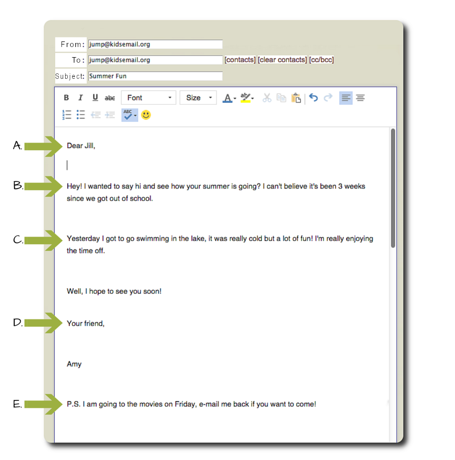 BLOG 5º CEIP Daniel Martín: English 6-10-2020 - Writing an e-mail
