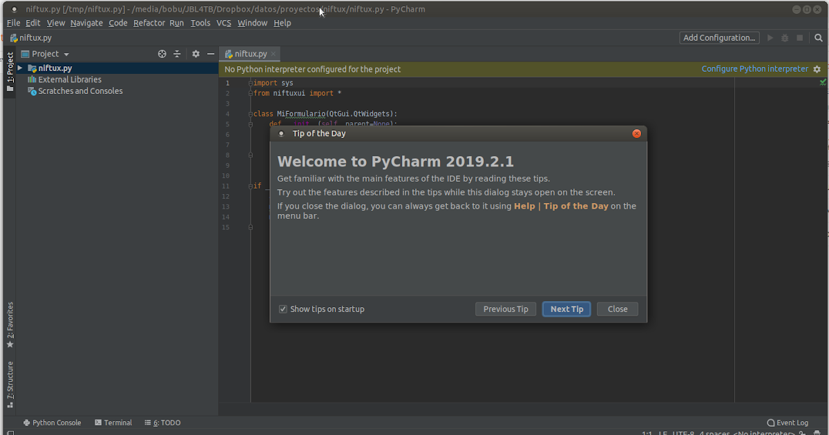 Malagueños originales y libres: Instalar PyCharm Community en GNU/Linux ...