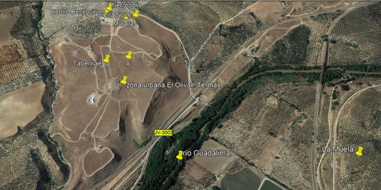 ArqueoLugares: KASTILO / CÁSTULO íbera y romana. prox. Linares. Jaén ...