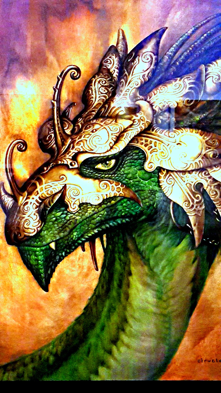 EL PARAISO O EL INFIERNO: EL ARTE DE CIRUELO (Arte Dragón 2014)