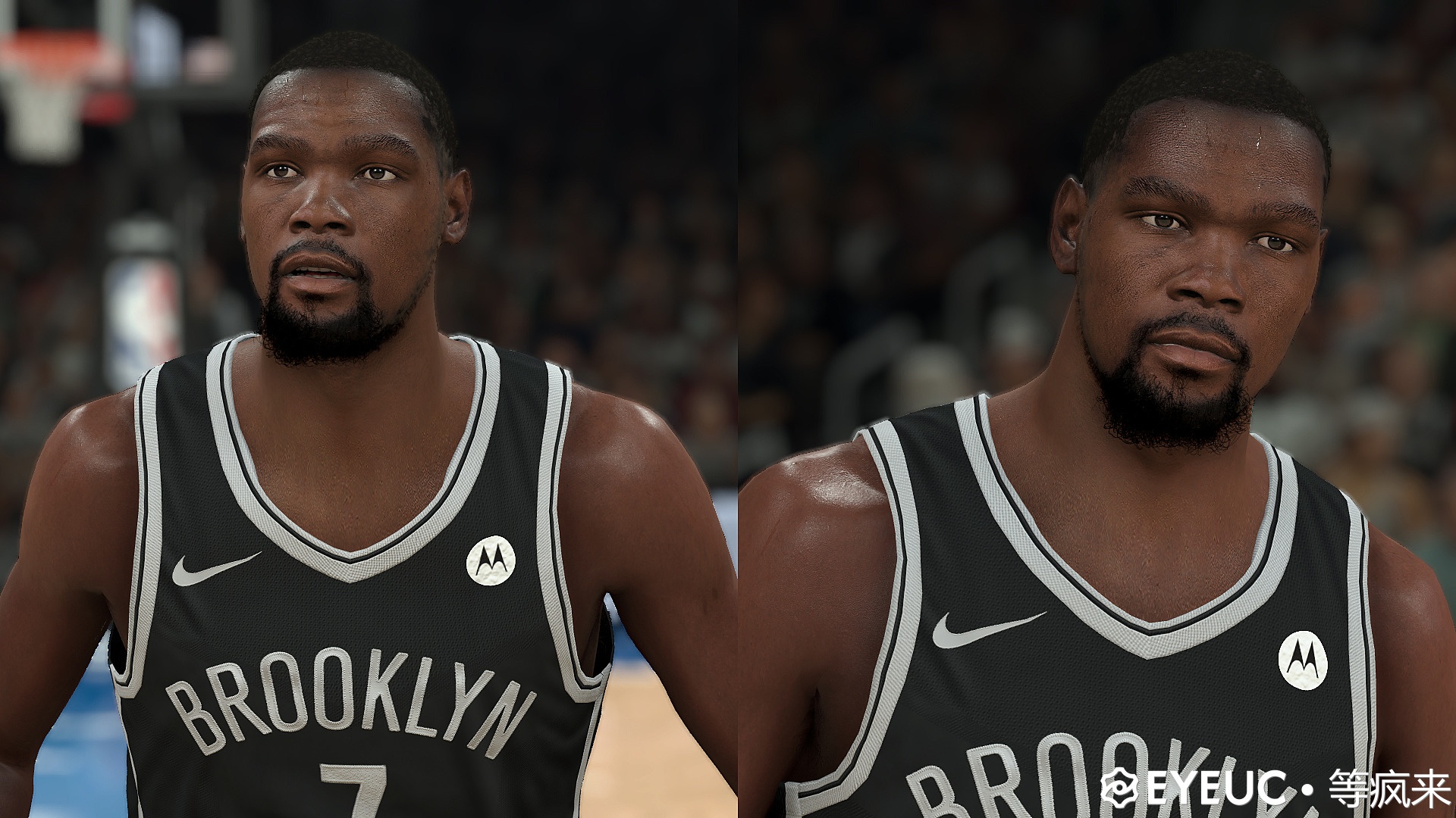 NBA 2K21 Kevin Durant Cyberface and Body Model V2.0 by Wait for Madness ...