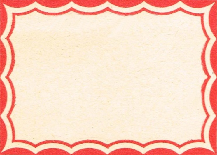 8 Vintage Red Labels - Perfect for Christmas! - Knick of Time