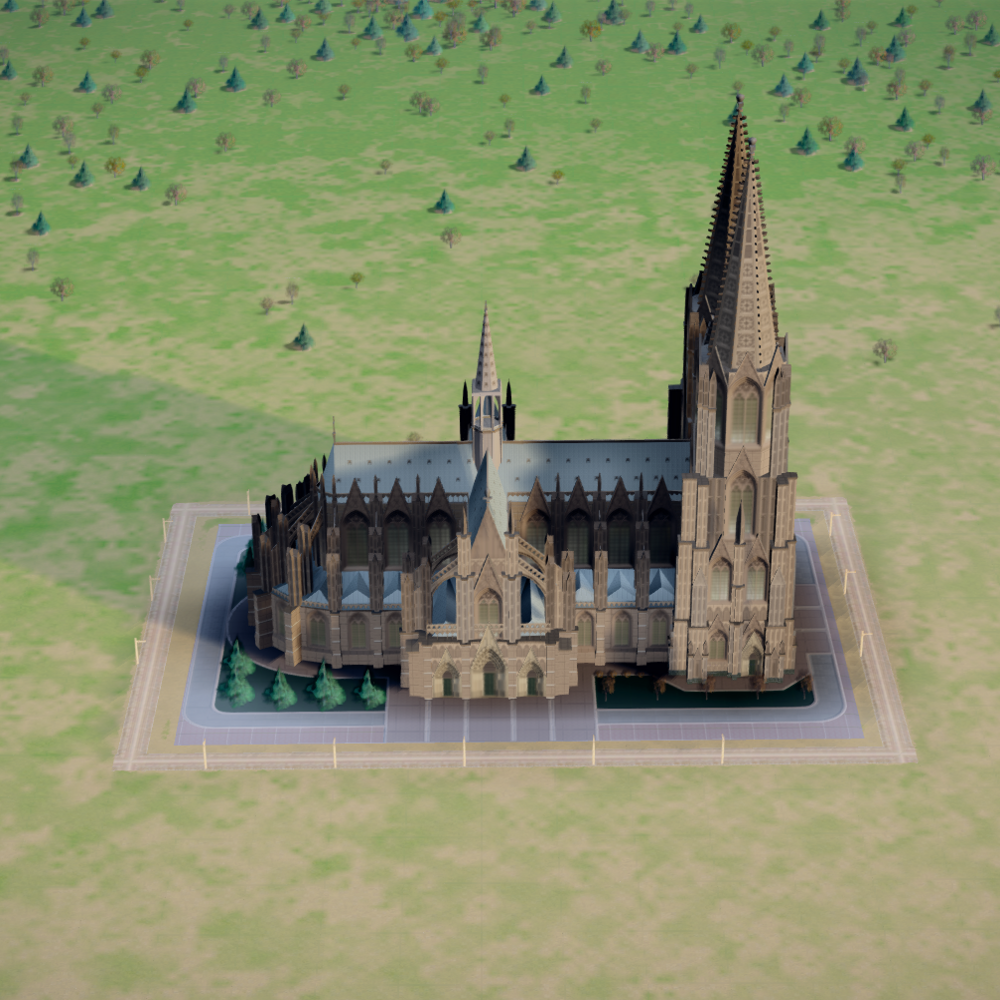 The Sim City Planning Guide: SimCity Landmark Dimension Guide