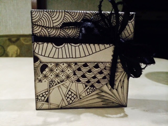 Crafting Passions: Zentangle Boxes - Part 2