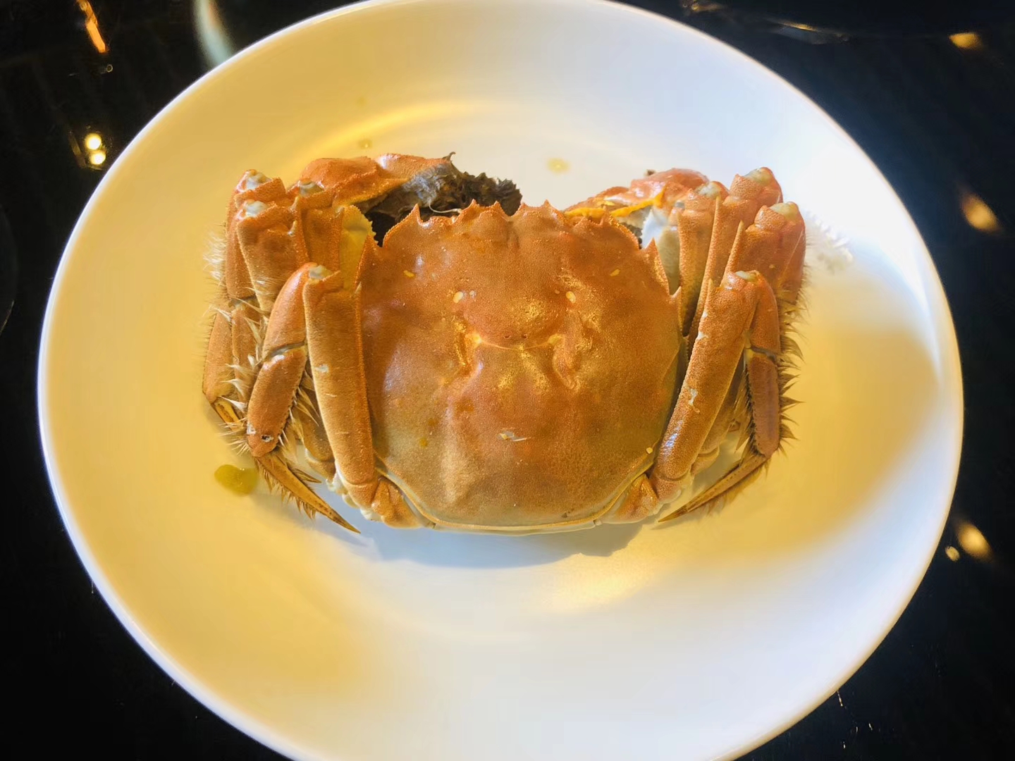 18 pictures of steamed crab
