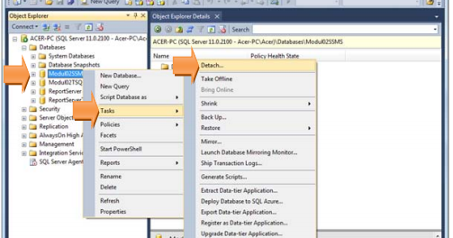 Detach Basis Data SQL Server Menggunakan SSMS dan T-SQL - Student ...