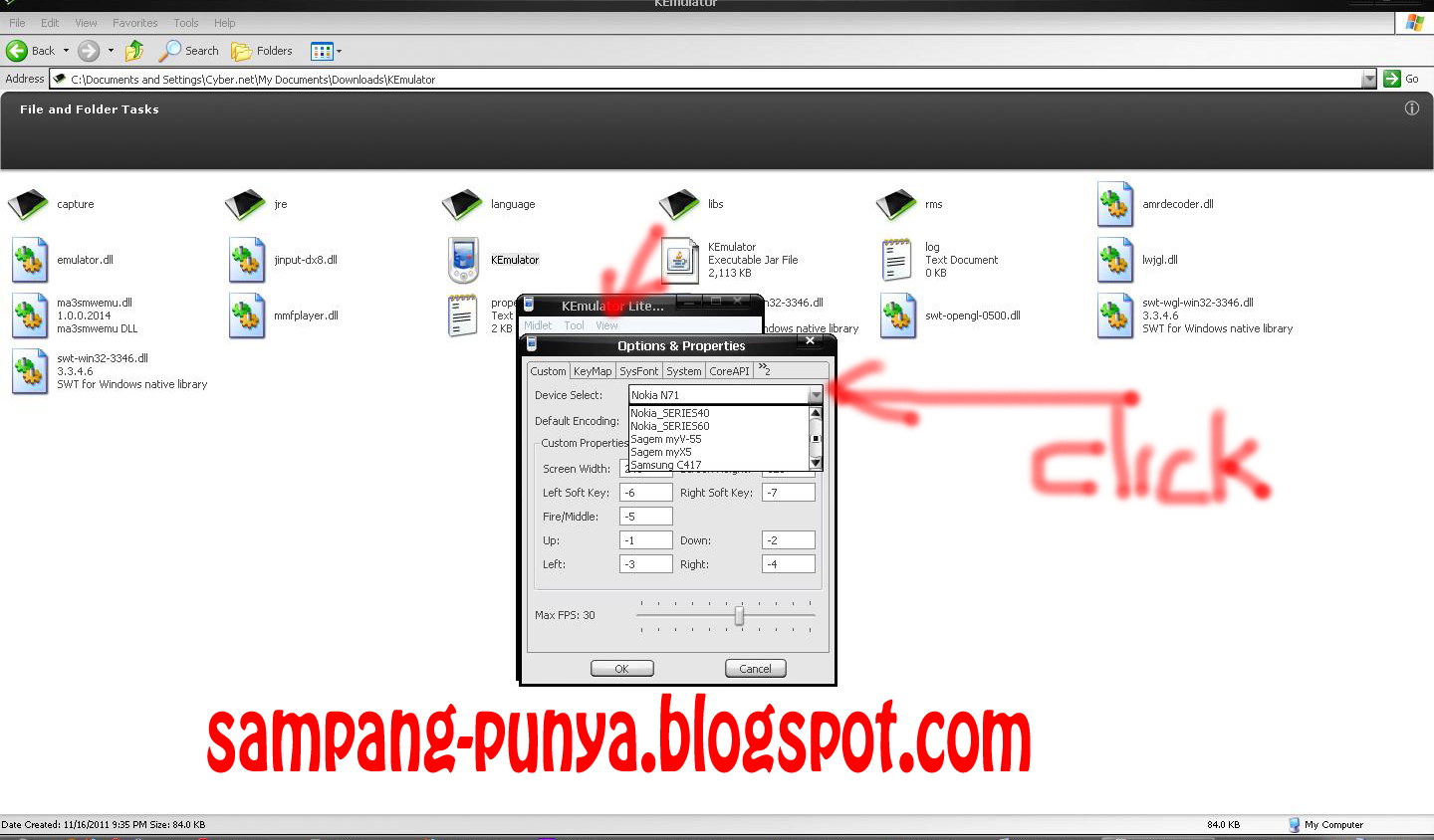 KEmulator game HP java to PC | Sampang Punya