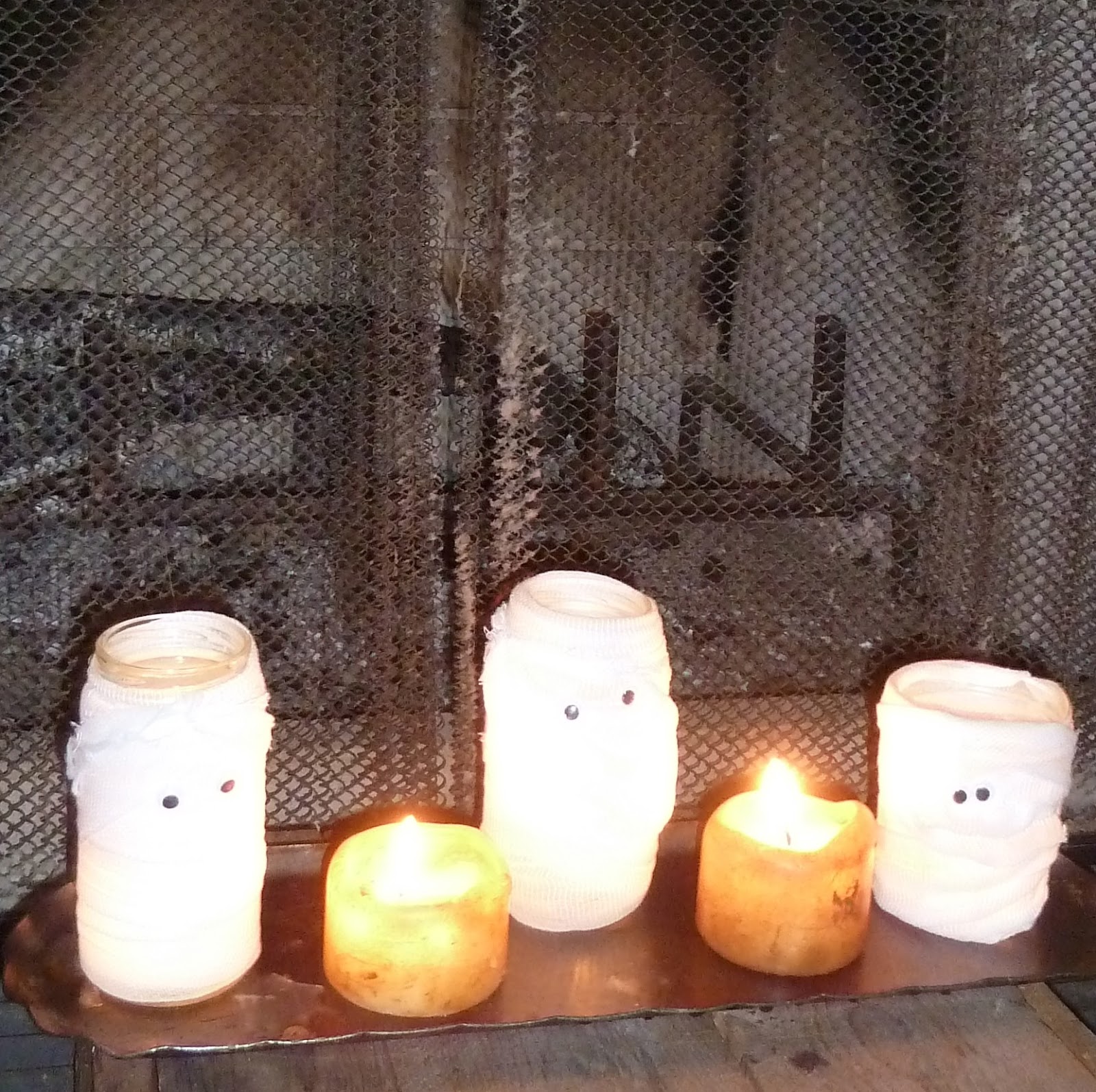 Observations: Halloween Mummy Candles