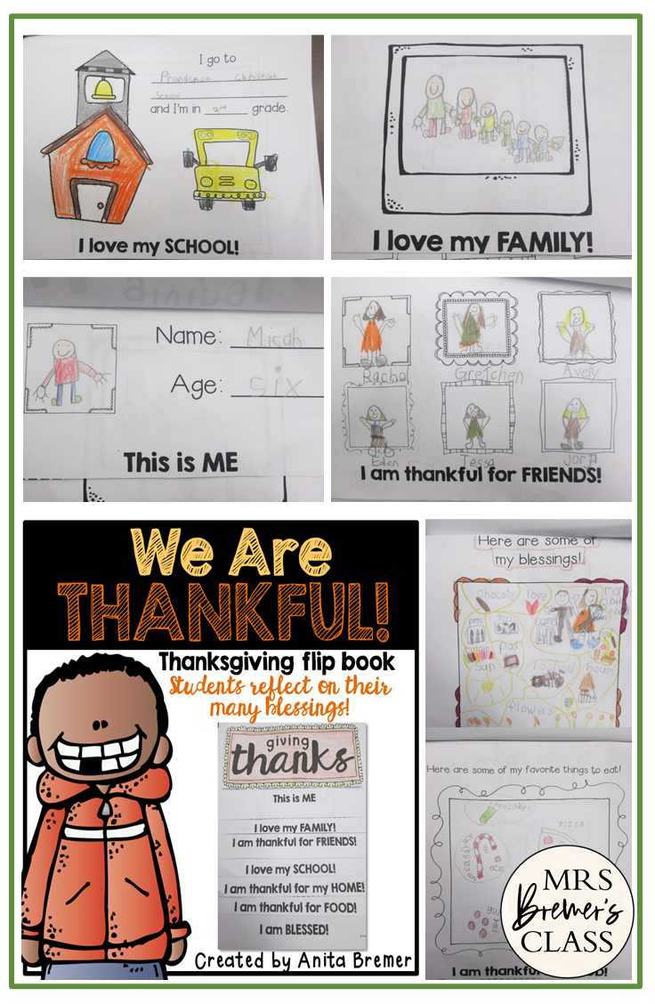 Thanksgiving Booklets! | Mrs. Bremer's Class