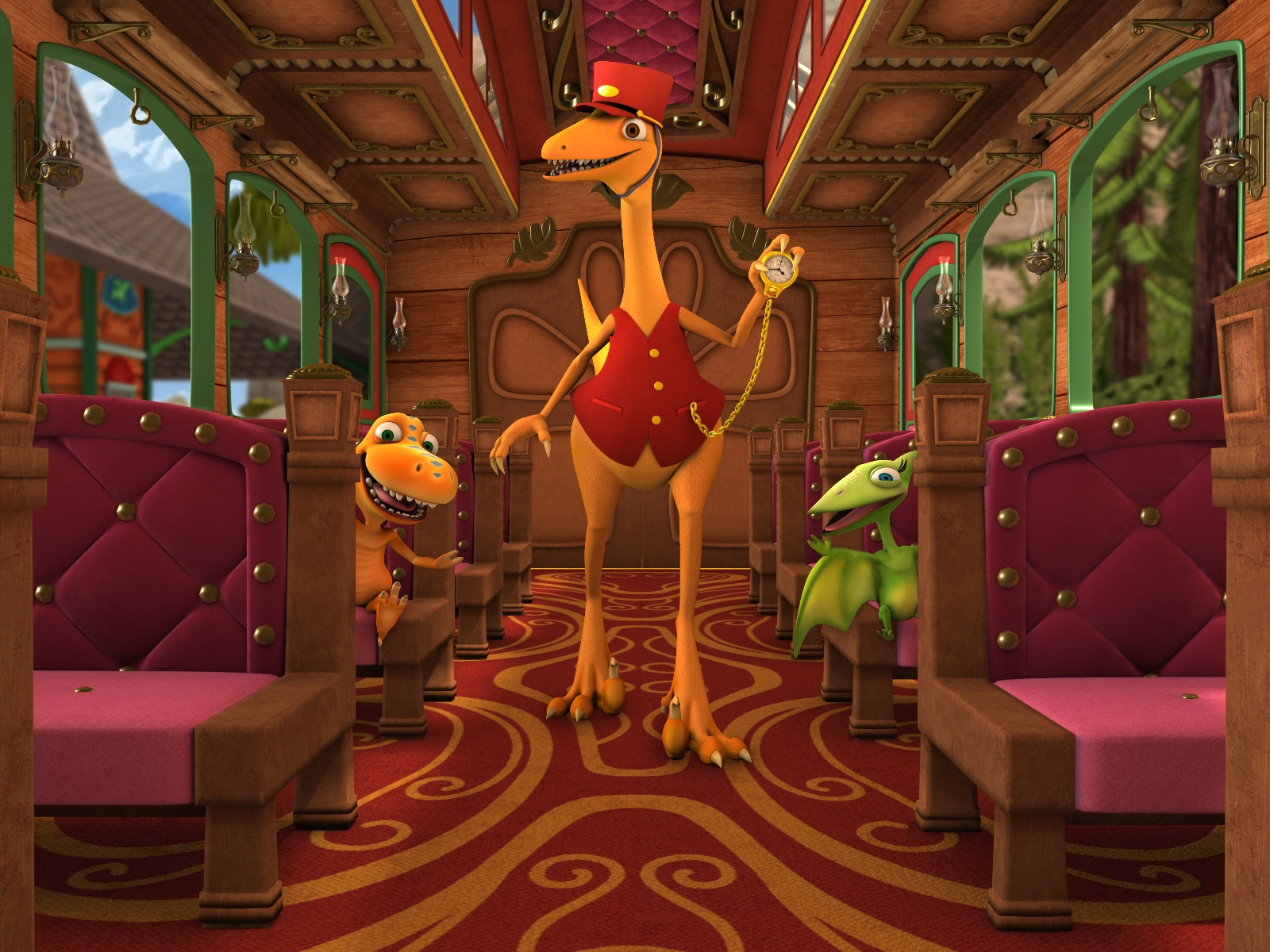Dinosaur Renaissance: ¡Todos al tren!