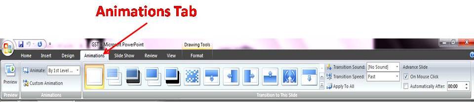 Animations Tab in MS PowerPoint 2007 in Hindi and English | जाने एम एस ...