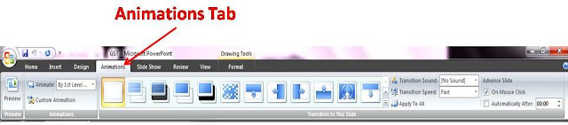 Animations Tab in MS PowerPoint 2007 in Hindi and English | जाने एम एस पॉवरपॉइंट 2007 में ...