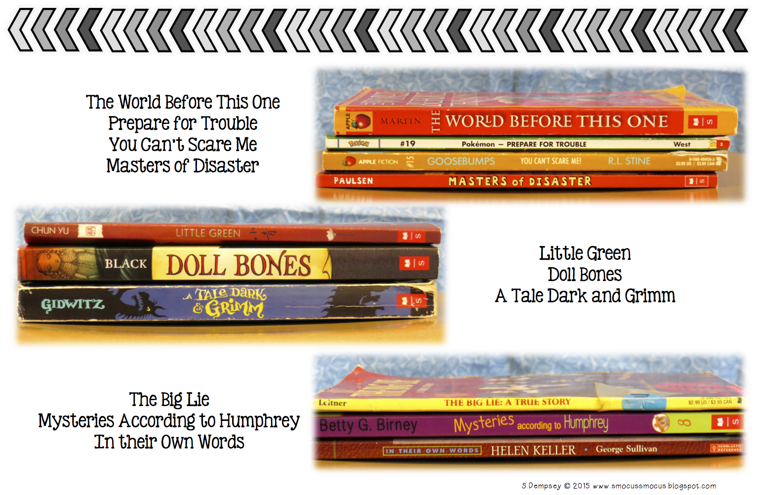 Smocus Smocus (Hocus Pocus)...: Book Spine Poetry