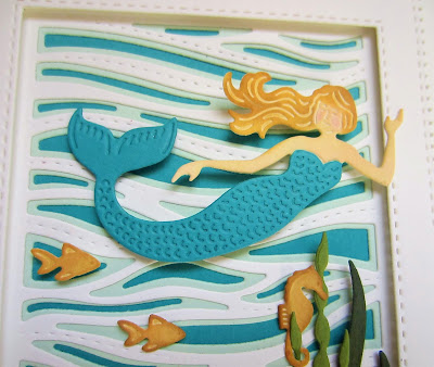 PartiCraft (Participate In Craft): Double Mermaid Card