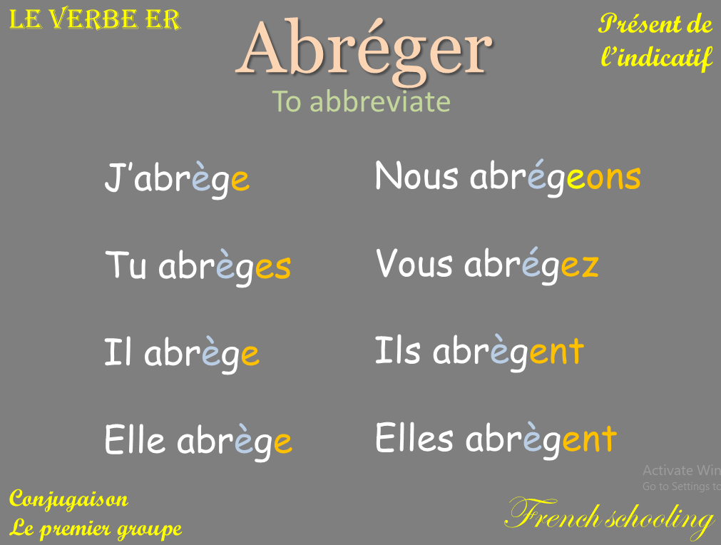 Abréger