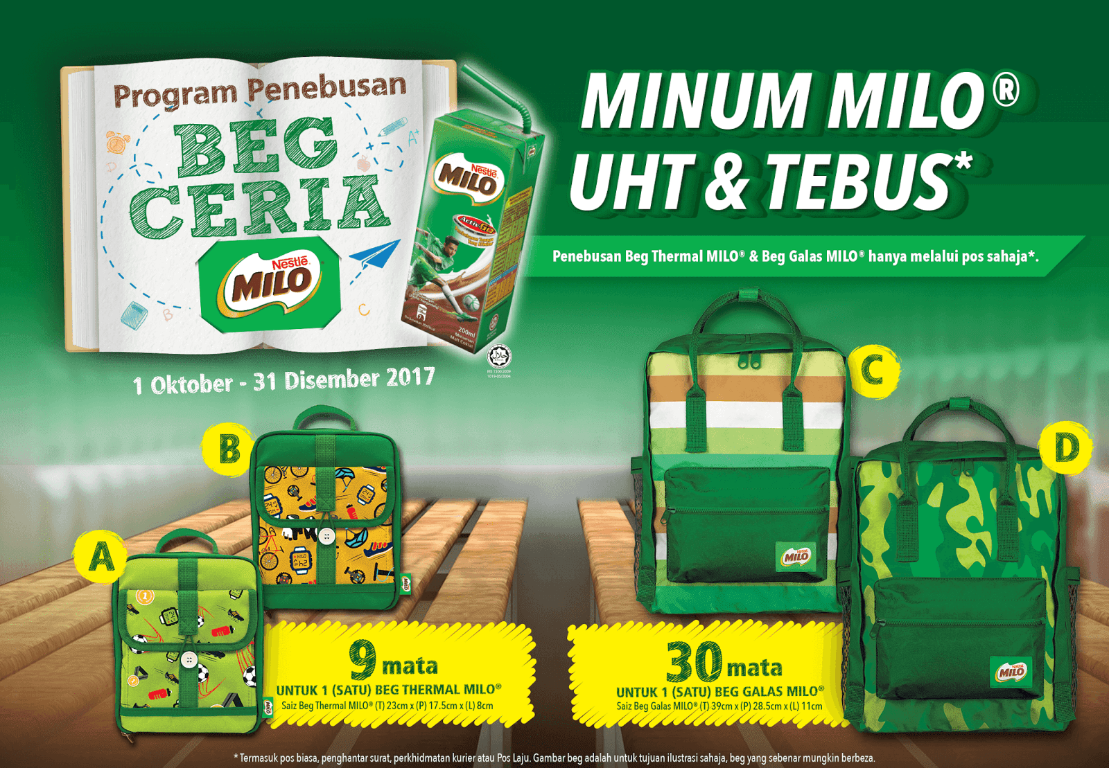 Drink MILO UHT & Redeem MILO Thermal Bag & Backpack | 1000Savings.com