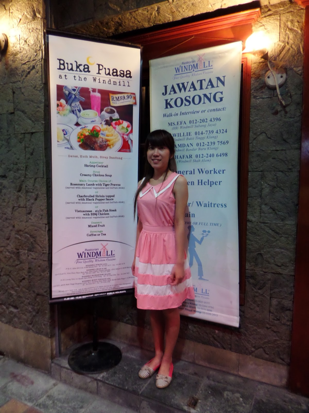 Cherry Q 卢秋燕: Windmill Restaurant Bukit Raja