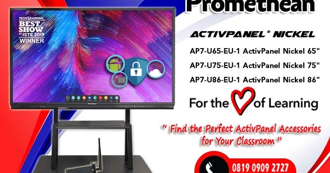 PROMETHEAN Activ Panel Nickel - suplier lampu infocus murah | jual ...
