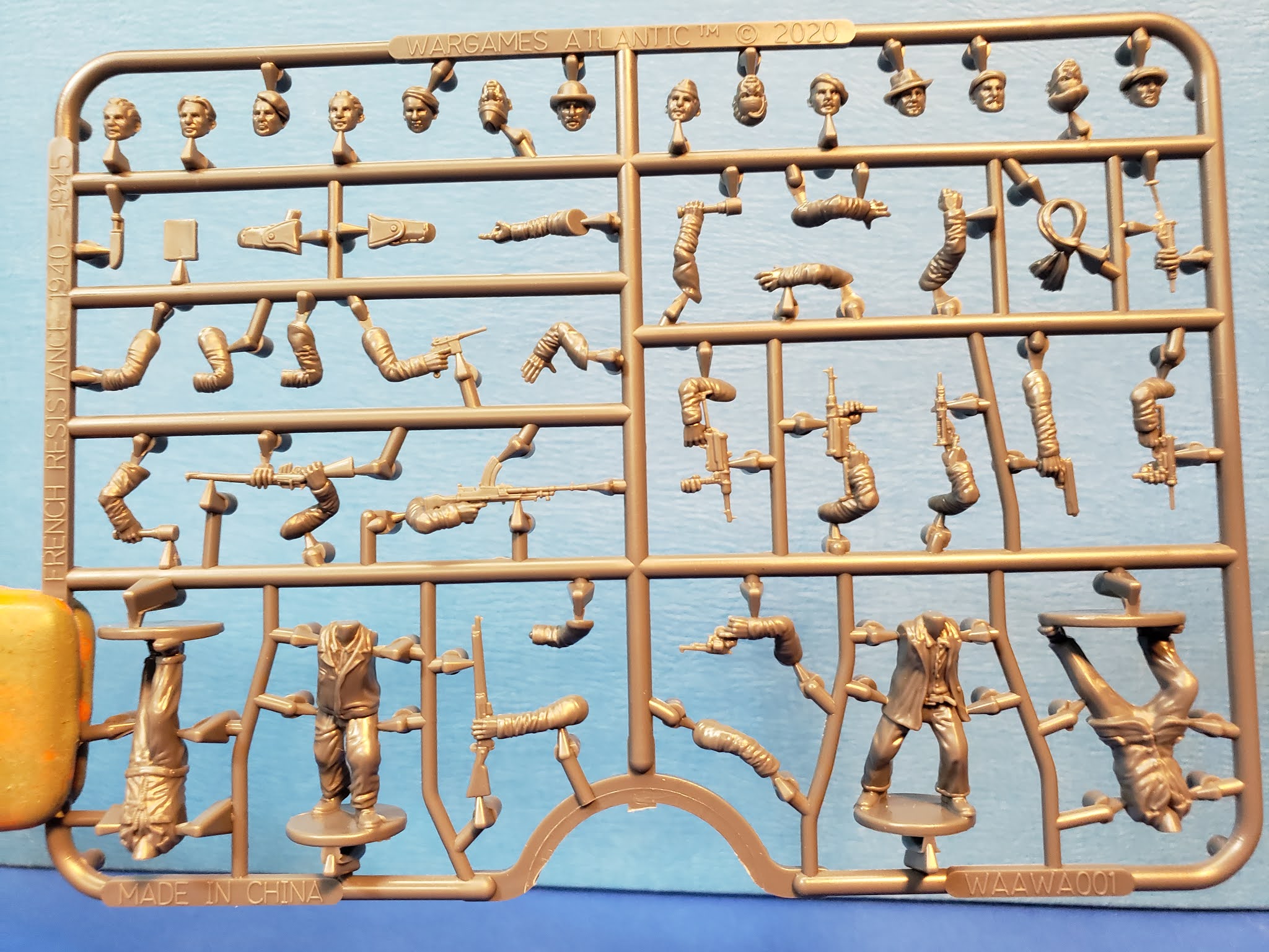 FEAR OF THE DARK SKIRMISH WARGAME : WARGAMES ATLANTIC FRENCH RESISTANCE ...