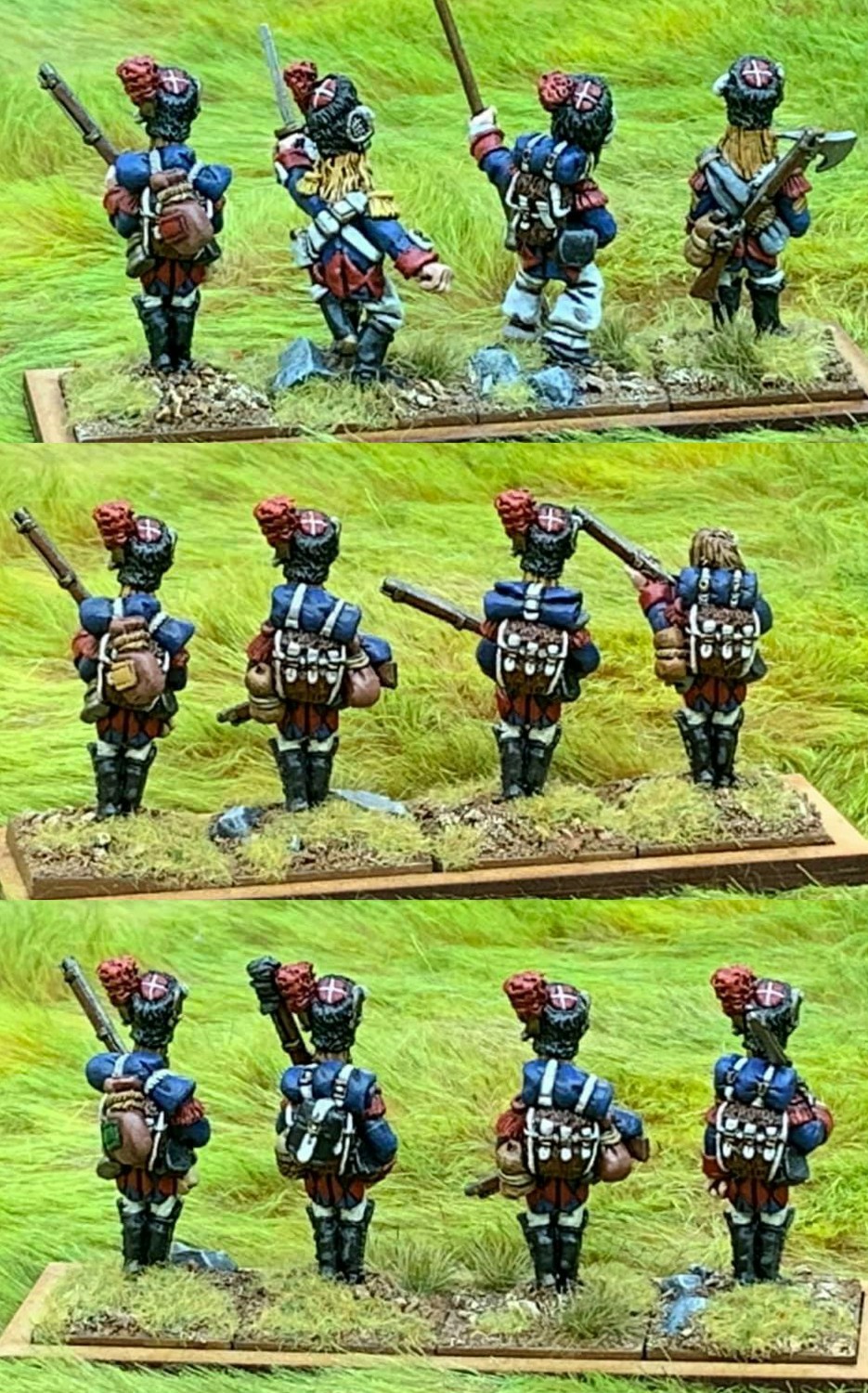 Alternative Armies: Velite Grenadiers de la Garde column painted by ...