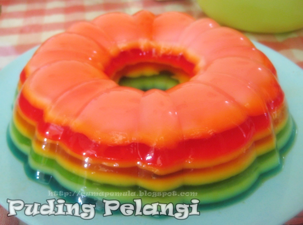 My Lovely Notes: Puding Pelangi Pertamaku