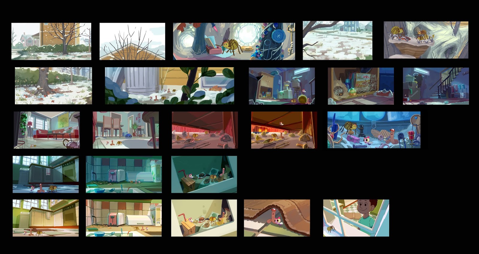 J-M Boesch portfolio: Color scripts