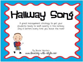 The Best of Teacher Entrepreneurs: FREE MISC. LESSON - “Hallway Song”