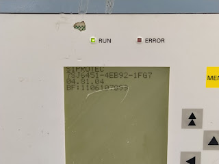 SIEMENS SIPROTEC 7SJ6451-4EB92-1FG7 MULTIFUNCTION PROTECTION WITH ...