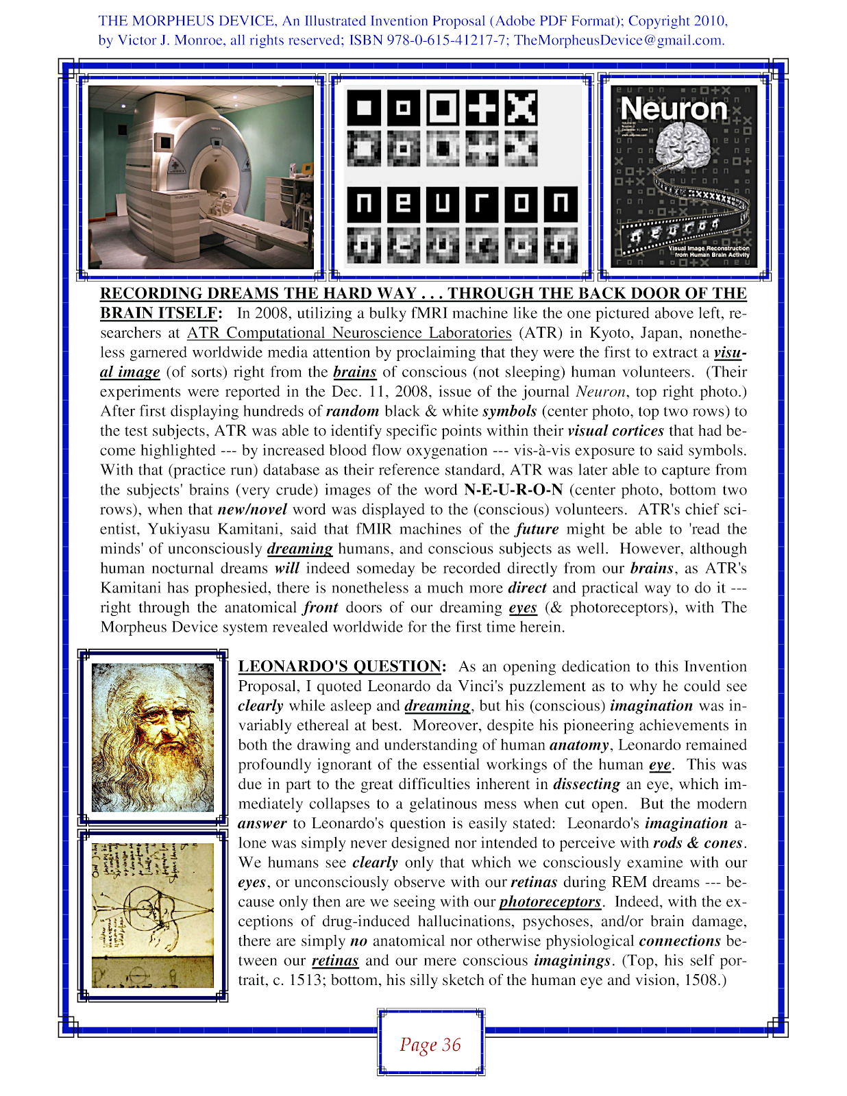 DREAM RECORDING INVENTION