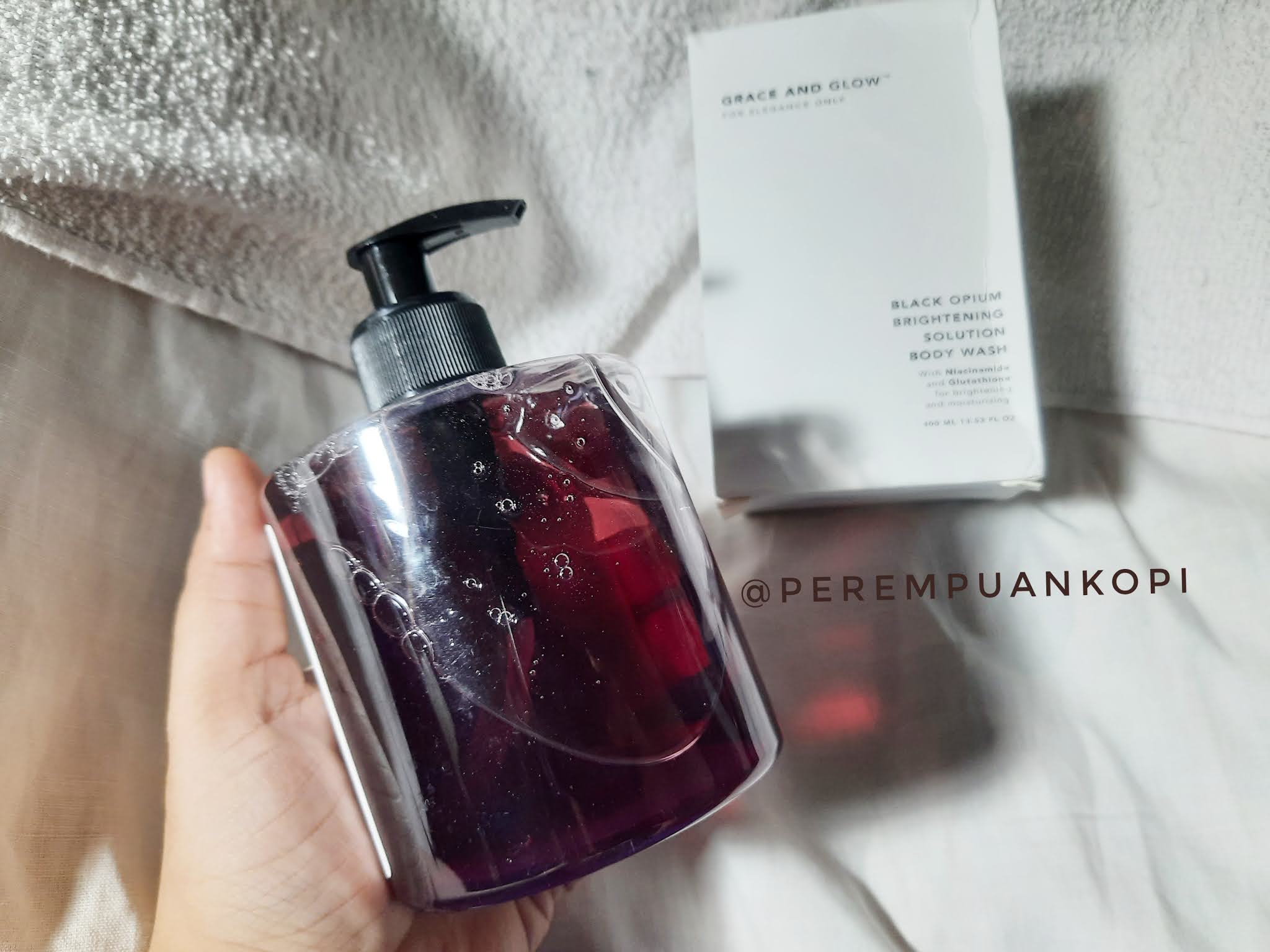[Review] Grace and Glow Body Wash Tak Sekedar Sabun Mandi Biasa - Perempuan Kopi