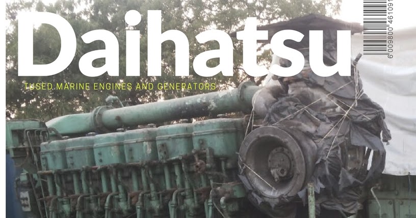 625 KVA Daihatsu 6DS22 Marine Diesel Generator