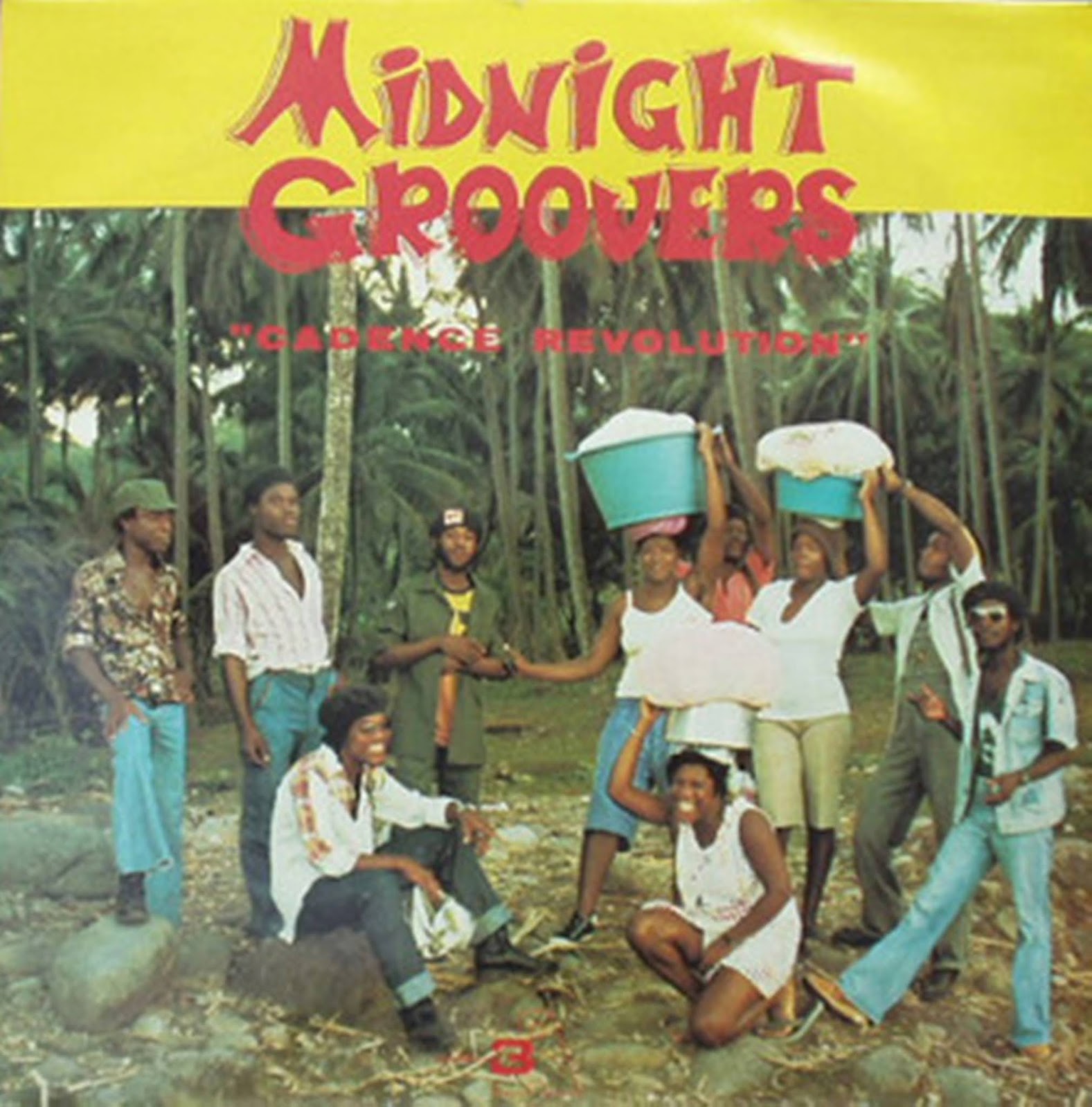 Compartilhando Reggae: Midnight Groovers - Cadence Revolution LP 1977