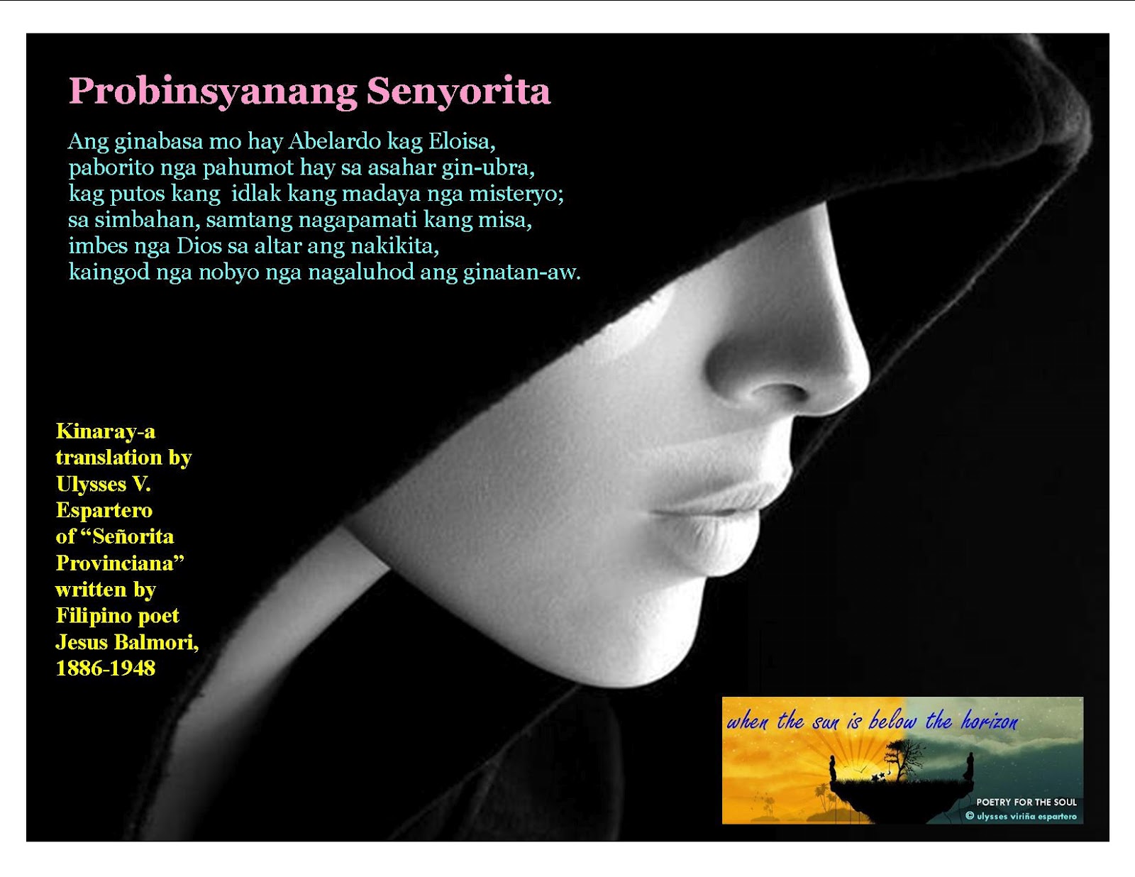 Poetic Journey: Poetry in Translation: Señorita Provinciana by Jesus ...