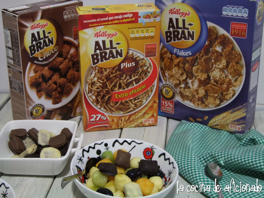 la cocina de aficionado: Menú All-Bran