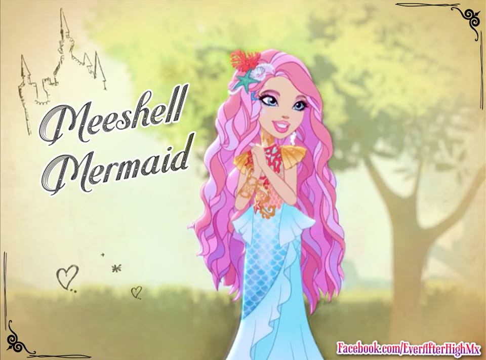 Ever After High-Pretty: Imagen de Meeshell Mermai